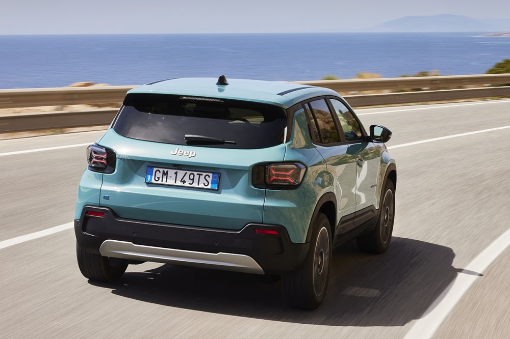 Primera prueba del Jeep Avenger BEV: nuevos caminos