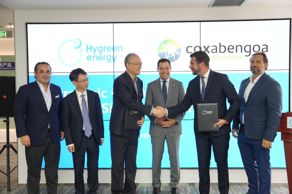 El gigante chino del hidrógeno Hygreen invertirá varios miles de ...