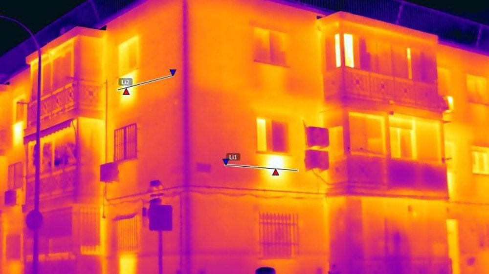 El "derroche energético" por las elevadas fugas de calor en viviendas ...