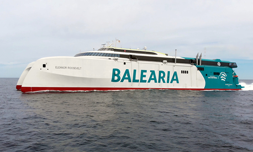 El ‘fast ferry’ a gas natural de Balearia empezará a operar el 1 de ...