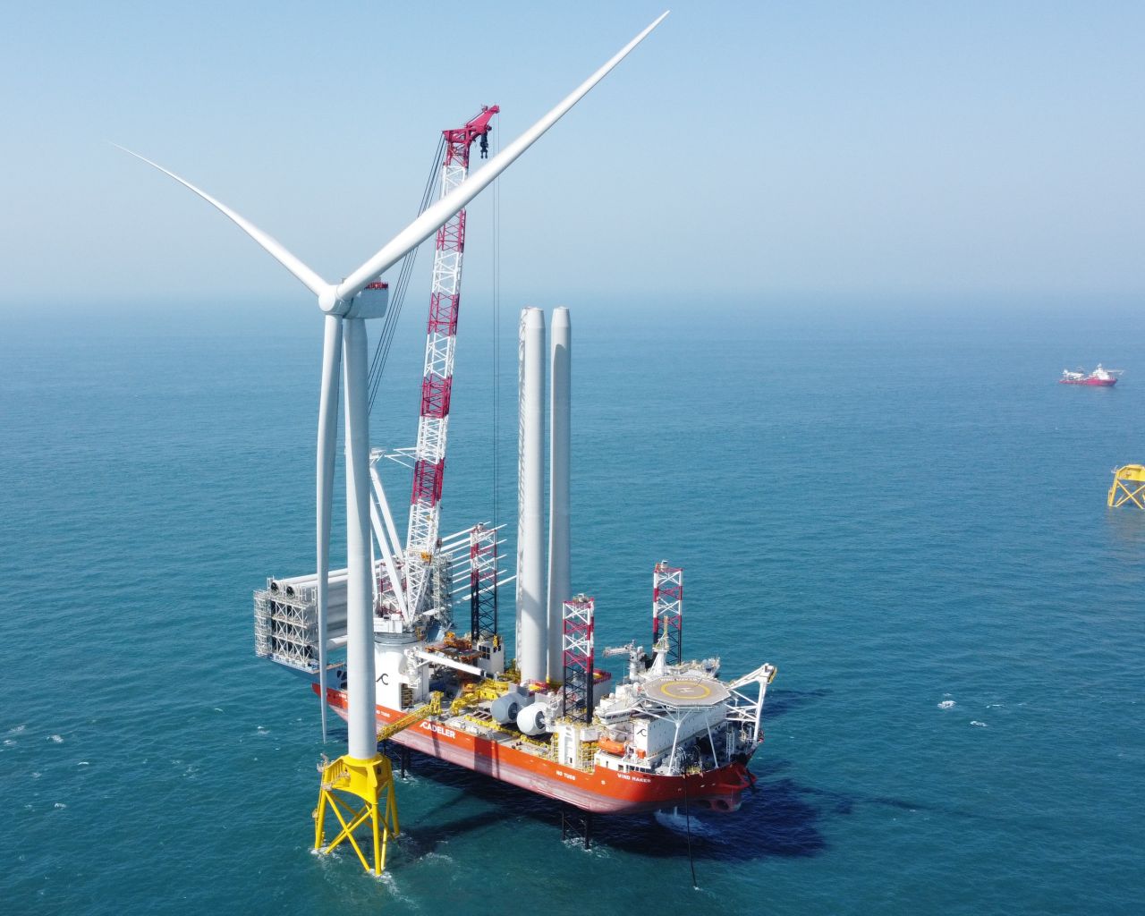 Siemens Gamesa instala la primera turbina con rotor de 236 metros