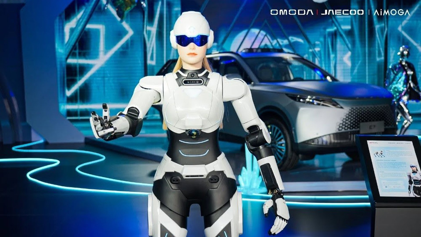 Omoda & Jaecoo anuncia la llegada de robots humanoides a los concesionarios de Europa